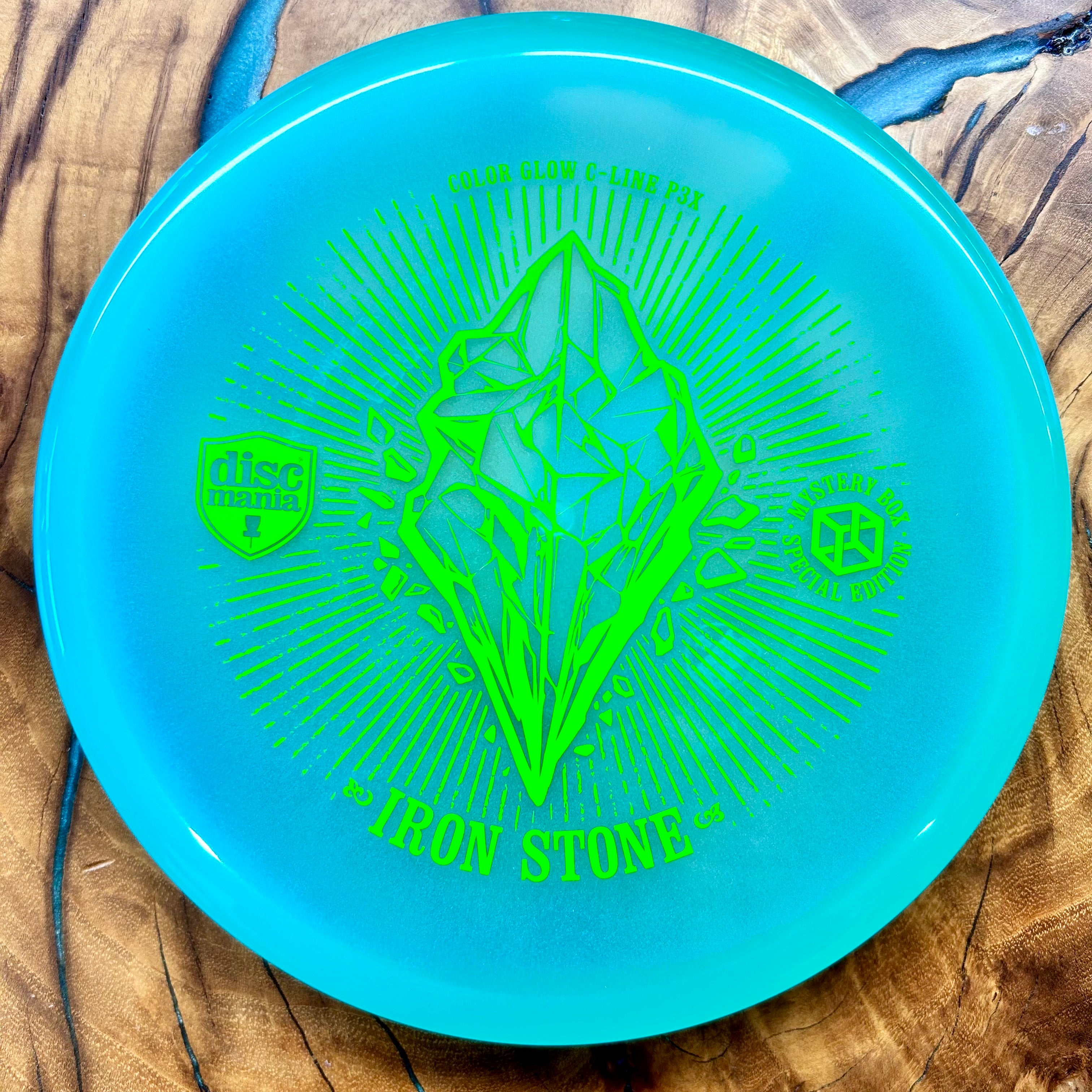 Discmania Color Glow C-Line P3X - First Run "Iron Stone" – ADK Discs