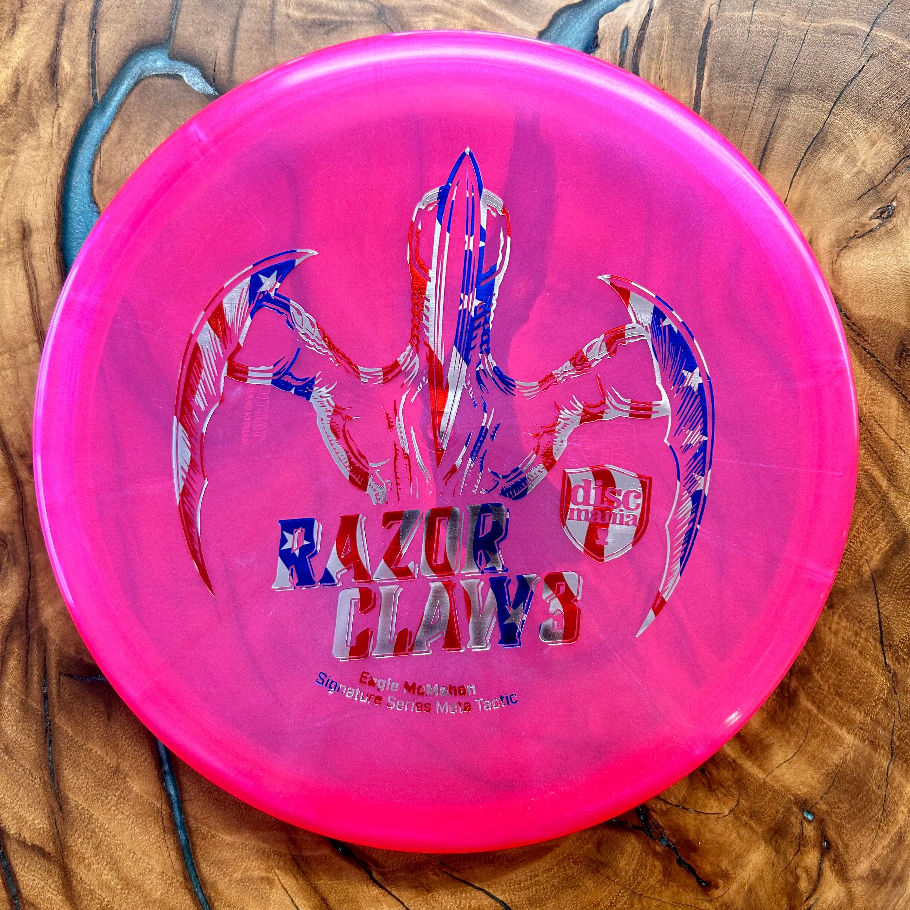 Discmania Razor Claw 3 Eagle McMahon Signature Series Meta Tactic – ADK ...